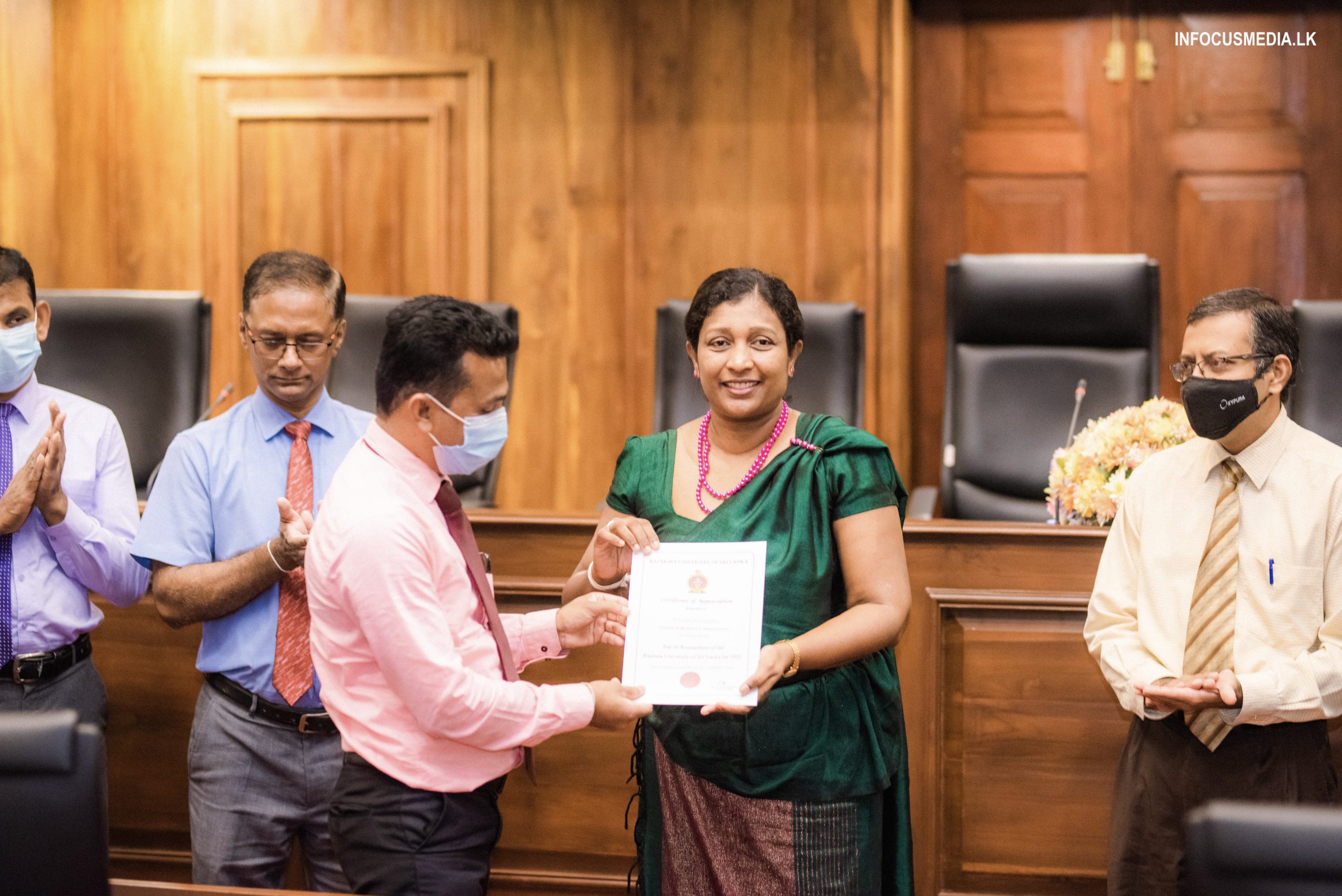 The Recognition Ceremony of Top 20 Researchers of the Rajarata ...