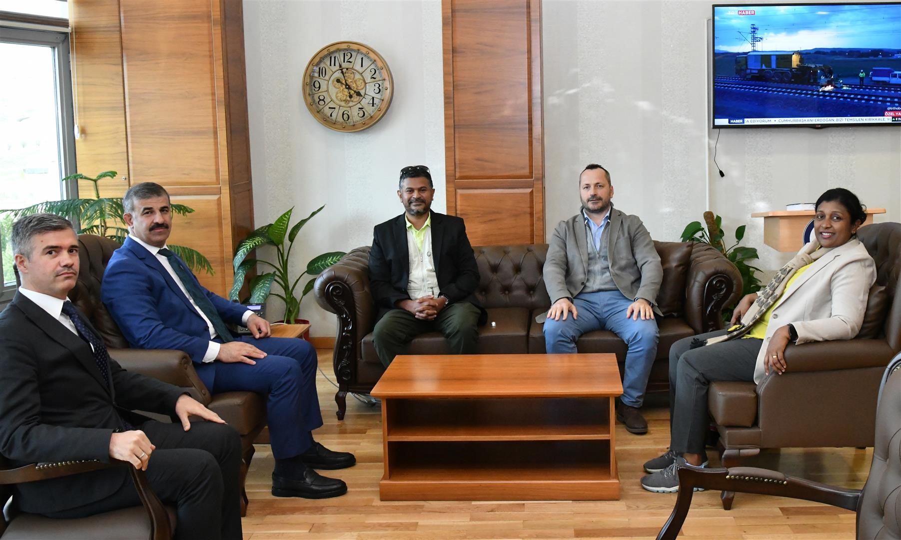Meeting with Rector of the CANKIRI Karatekin University (AKÜ) On April ...