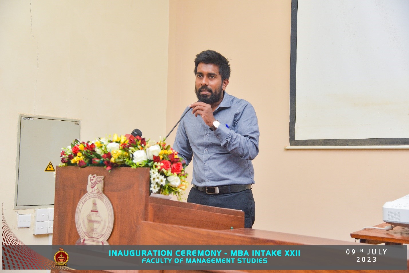 Inauguration Ceremony of the XXII Intake of Master of Business ...