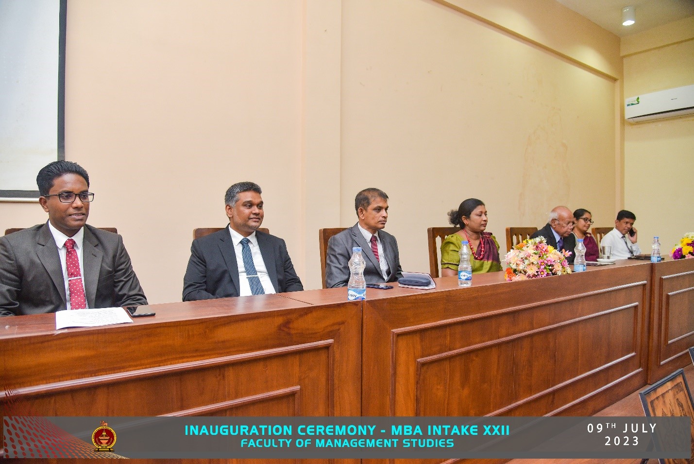 Inauguration Ceremony of the XXII Intake of Master of Business ...