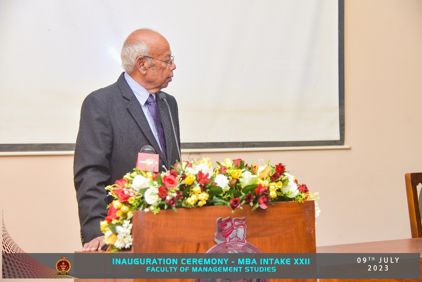 Inauguration Ceremony of the XXII Intake of Master of Business ...