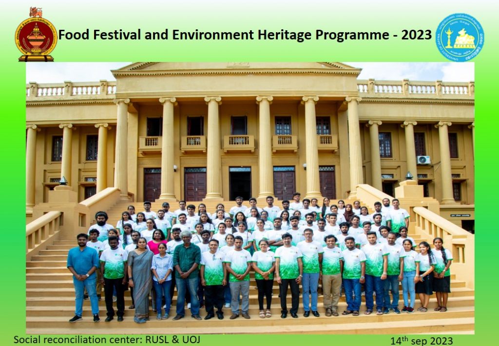 Food Festival and Environment Heritage Program from the Rajarata ...
